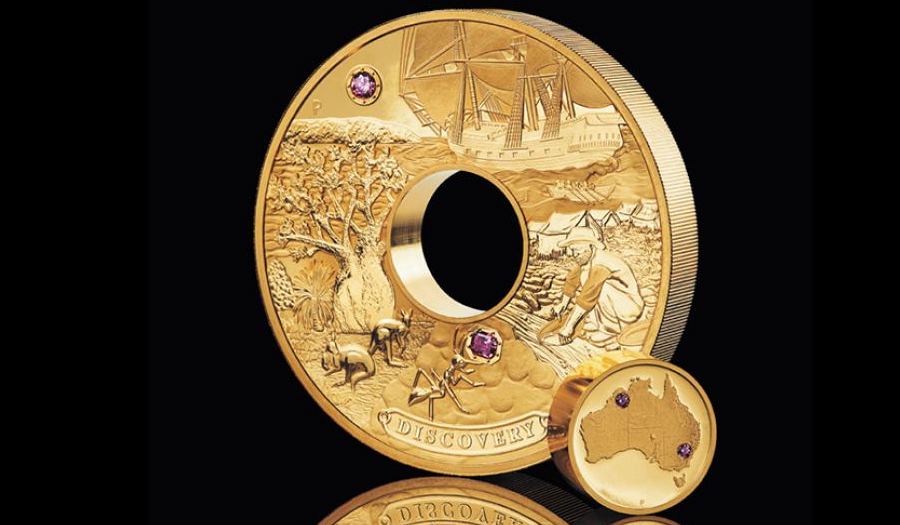 Perth Mint unveils Australia's most expensive gold-diamond coin ...